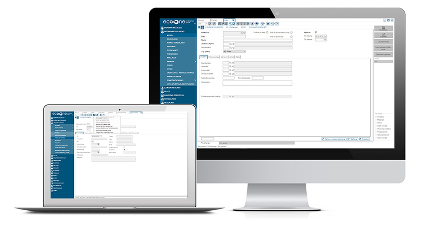 ERP - Eco One | Poslovna rešenja | Poslovni korisnici | SBB