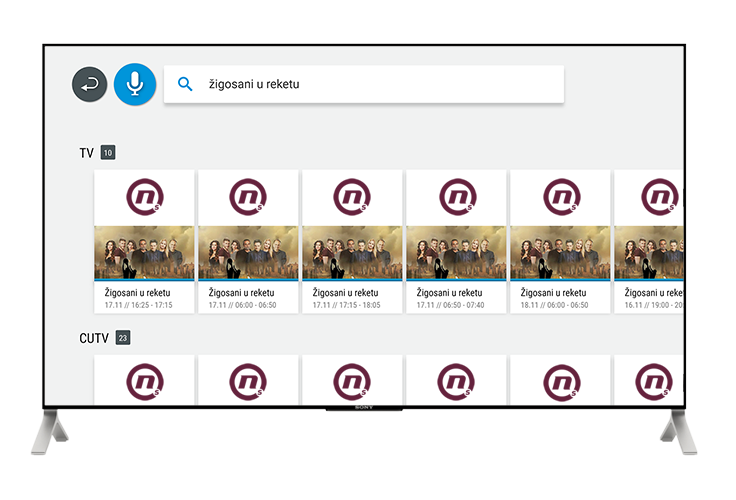 Uređaji | Televizija | Poslovni korisnici | SBB